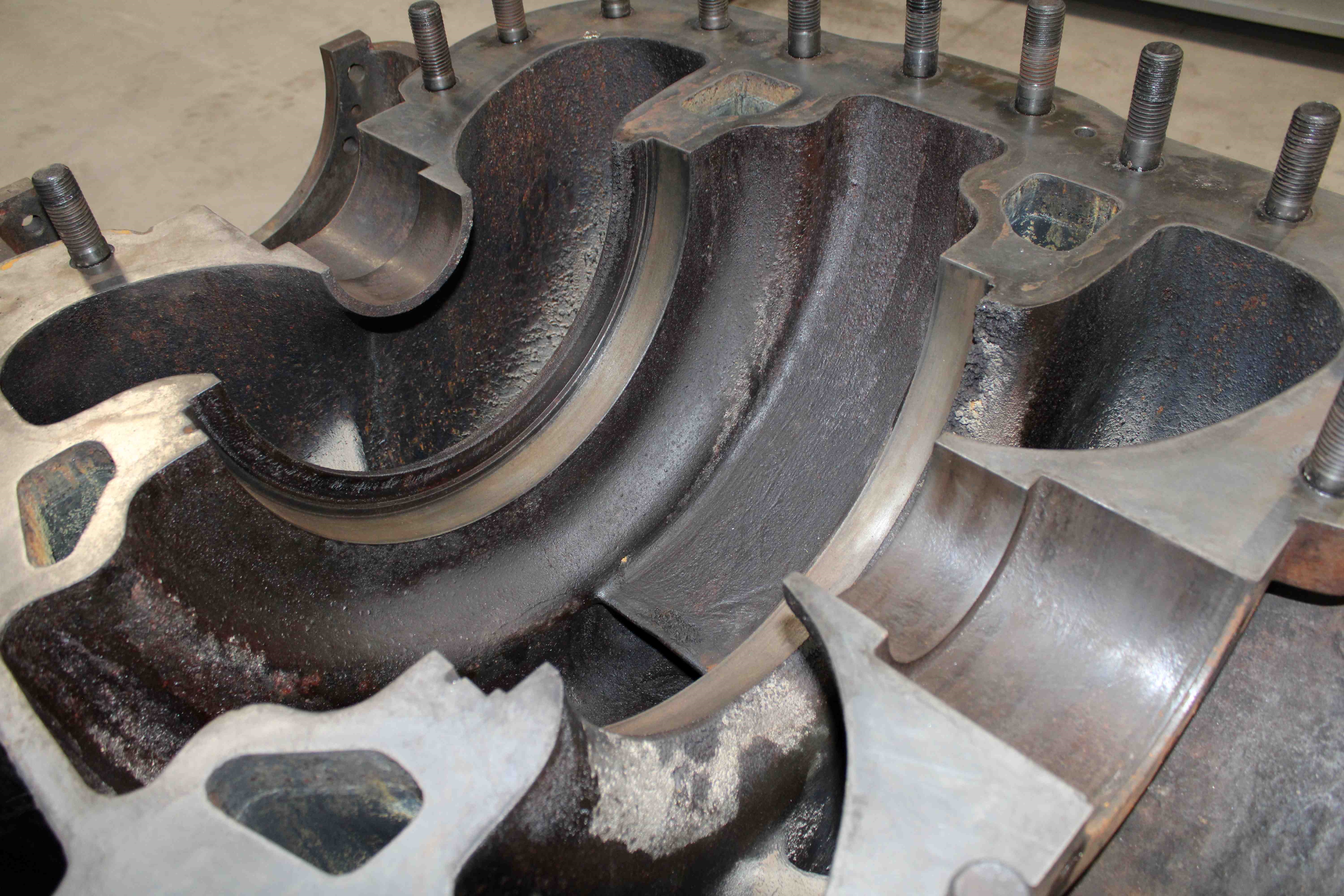 Hydraulic Efficiency coating is the Belzona solution for Cooling Water Pump